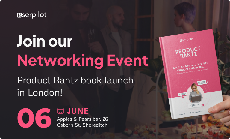 Product Rantz Coming to London - Userpilot